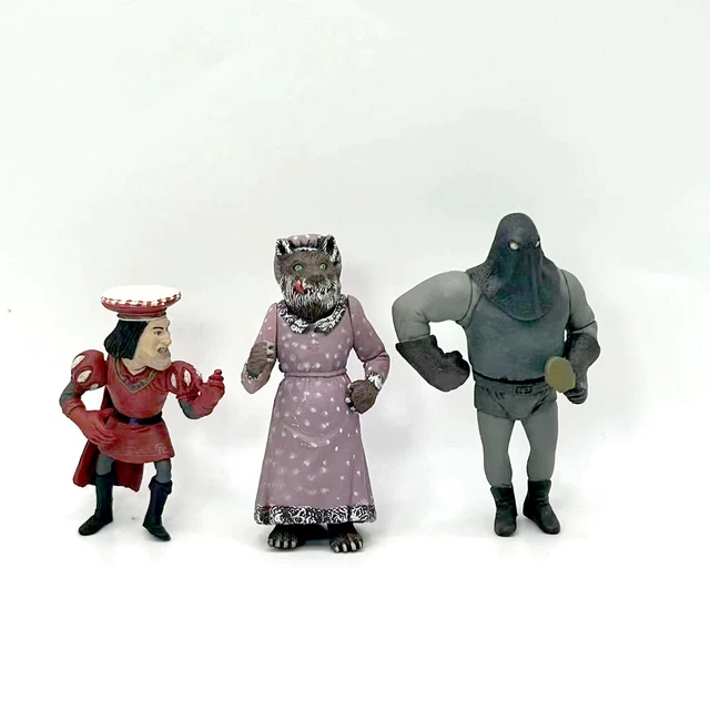 MCFARLANE SHREK TOYS Figures: Big Bad Wolf,Thelonious Executioner,Lord ...