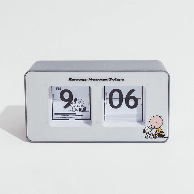 PEANUTS SNOOPY FLIP Clock Patapata Clock Snoopy Museum Tokyo Limited ...