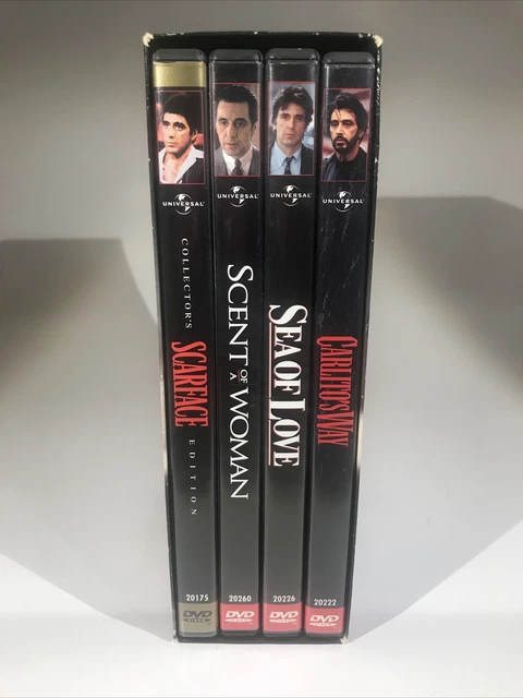 THE AL PACINO DVD Collection: Scarface, Carlito’s Way, Sea Of Love ...