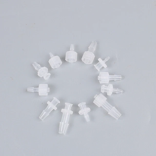 LUER LOCK ADAPTER Air Valve Pipe Subpackaging Syringe Barrel Fitting ...