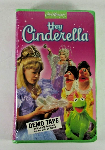 JIM HENSON HEY Cinderella 1993 Demo VHS, Full Length Screener, Rare ...