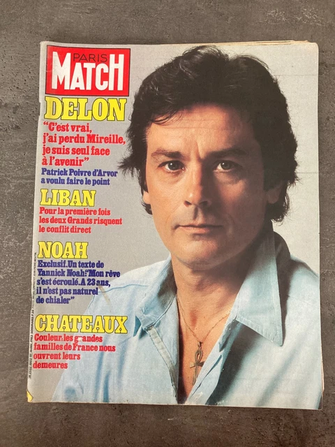 PARIS MATCH N°1803 16/12/1983 Alain Delon Carlos Sottomayor yannick ...