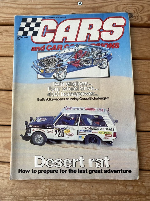 CARS & CAR Conversions Magazine April 1983 - Fiat Uno, MG Maestro, VW ...