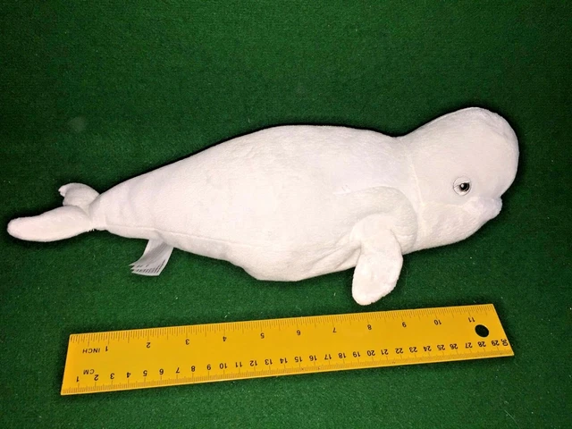 DISNEY TALKING 14& Bailey White Beluga Whale Plush Soft Toy Finding ...