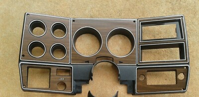 NEW 75-80 CHEVY GMC pickup truck dash bezel gauge cluster cover ...