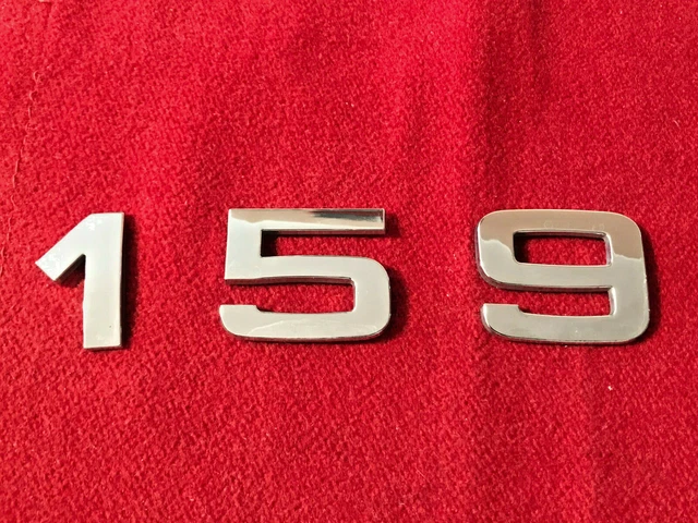 ALFA ROMEO 159 Logo Sigla Emblema Fregio Stemma Scritta Targhetta Badge ...