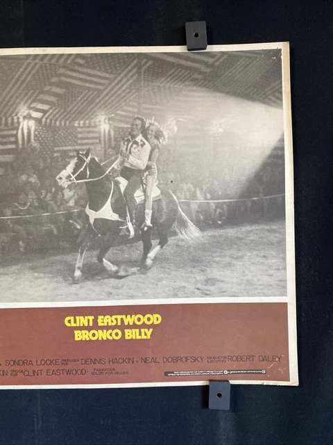 1980~BRONCO BILLY~ CLINT EASTWOOD~ SONDRA LOCKE~ Original Mexican Lobby ...