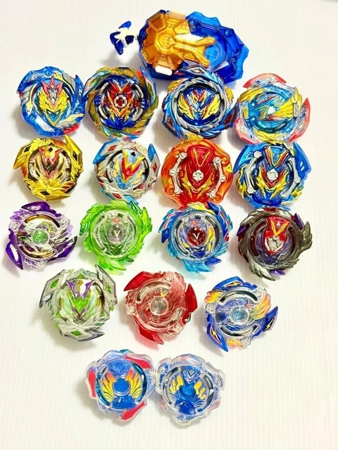 BEYBLADE BURST VALKYRIE Tops Lot Set Shooter God Chips Takara Tomy ...