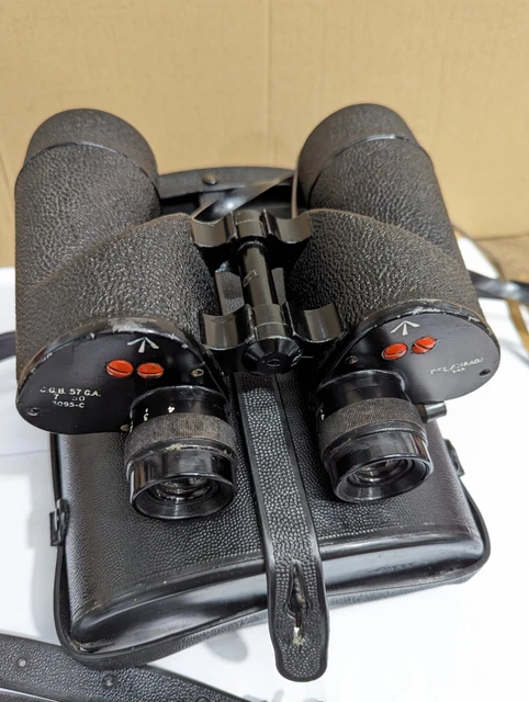 OLD VINTAGE REL CANADA C.G.B. 57G.A. 7X50 WW2 Binoculars. £80.00 ...