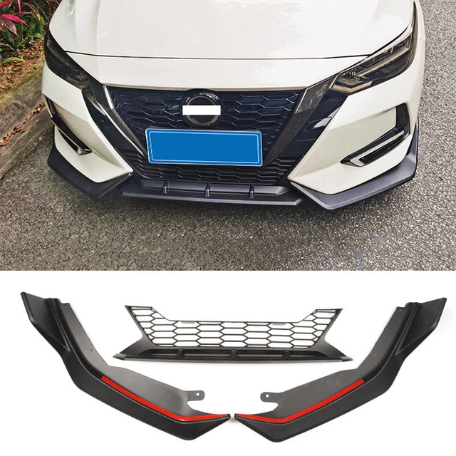 FRONT BUMPER LIP Spoiler Bodykit For Nissan Sentra Sylphy 2020-2023 ...