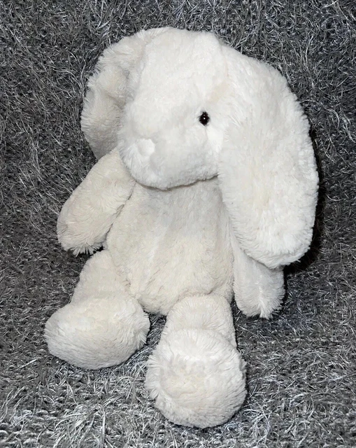 MANHATTAN TOY COMPANY WHITE BUNNY RABBIT 12" PLUSH SOFT TOY Pre Jellycat £5.99 - PicClick UK
