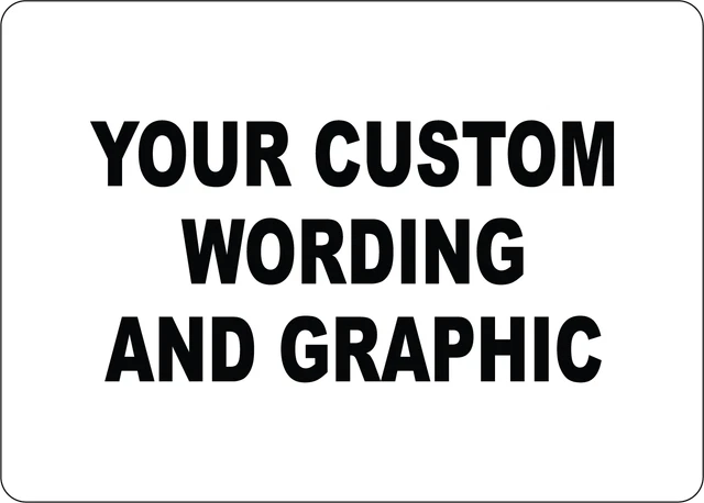 OSHA NOTICE: YOUR CUSTOM WORDING AND GRAPHIC| Laminated Vinyl Decal ...