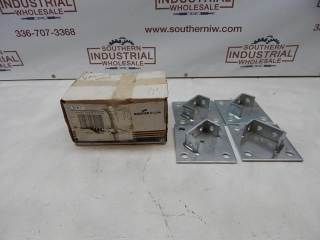 COOPER B-LINE B281A-ZN Post Base; ASTM A907 Steel, Electro-Plated Zinc ...