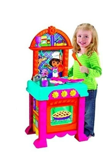 KITCHEN PLAYSET DORA The Explorer Cook With Me Kitchen + Accessories £ ...