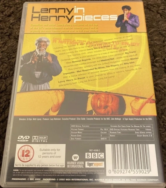 LENNY HENRY IN Pieces Dvd Complete Tv Series Oop Rare Comedy Sketches ...