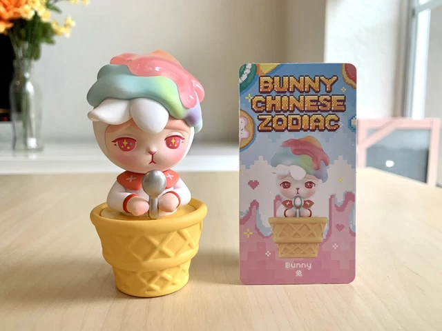 POP MART X Bunny Chinese Zodiac Mini Figure At Designer Toy 2021 New ...
