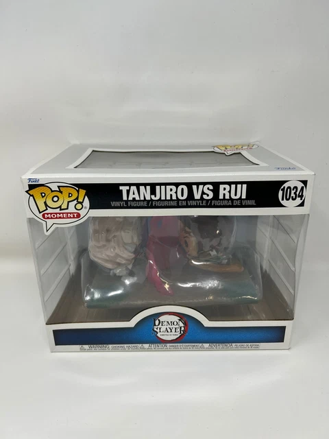 FUNKO POP! ANIMATION Demon Slayer Tanjiro vs Rui #1034 Vinyl Figure ...