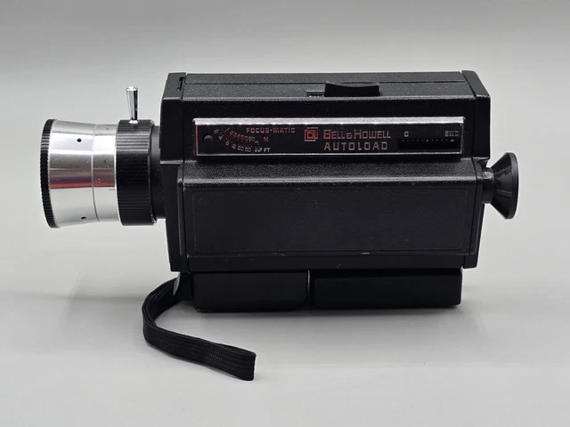 BELL & HOWELL VTG Super 8 Zoom Focus-Matic Camera Auto Load Mo. 491 ...