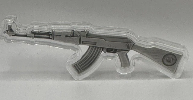 2024 CHAD HISTORIES Greatest Firearms - Ak-47 Assault Rifle Shaped 2 Oz ...