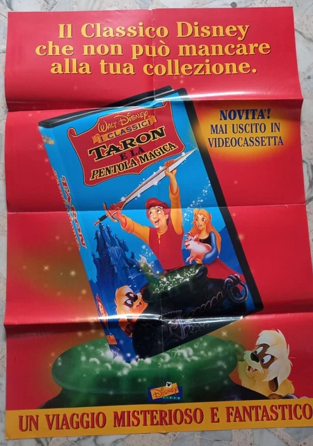 POSTER VIDEOTECA - Taron E La Pentola Magica - Promozione Vhs EUR 89,90 ...