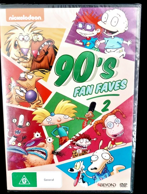 NICKELODEON - 90S Fan Faves - 13 Episodes DVD, 2015 New & Sealed Region ...