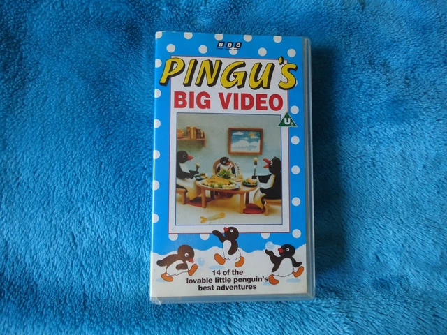 VINTAGE VHS VIDEO ~ Pingu's Big Video ~ Rare ~ 1994 £5.99 - PicClick UK