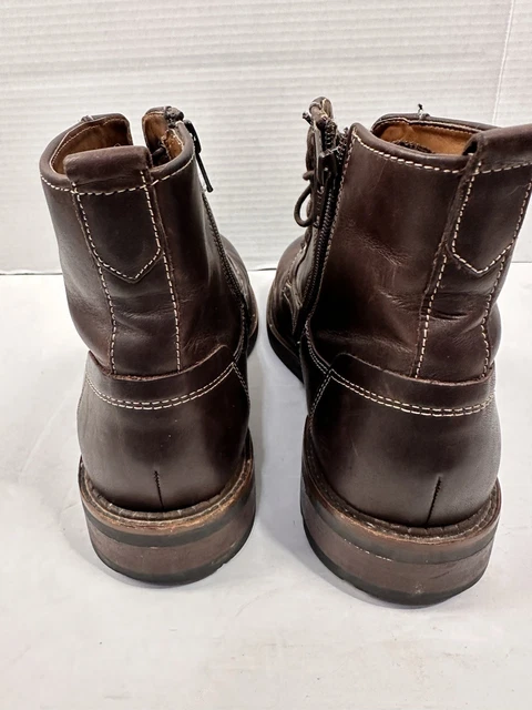 JOHNSTON & MURPHY Fullerton Plain Toe Boot Sz 9.5 £63.61 - PicClick UK