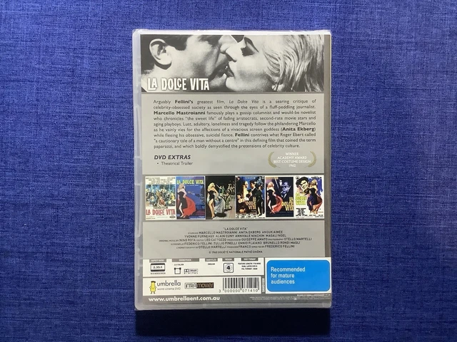 LA DOLCE VITA | Academy Award Winner (DVD, 1960) Brand New Sealed ...