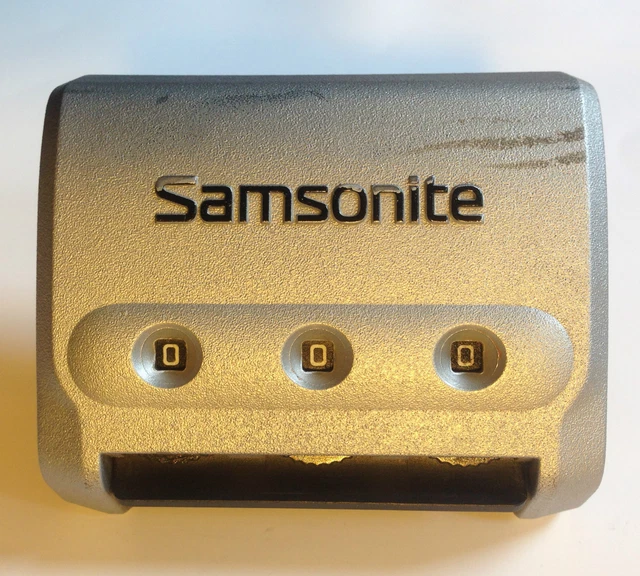 SAMSONITE REPLACEMENT COMBINATION lock OYSTER epsilon SUITCASE spare ...