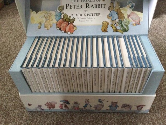 THE WORLD OF Peter Rabbit Complete Collection of Beatrix Potters Tales ...