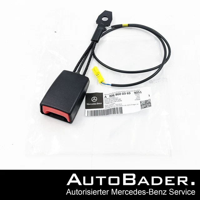 ORIGINAL MERCEDES SICHERHEITSGURT Gurtschloss LINKS Sprinter 906 ...