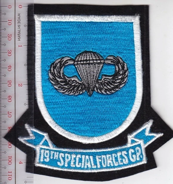 FORCES SPÉCIALES US Army 19th Special Forces Group Airborne Commo SGT ...