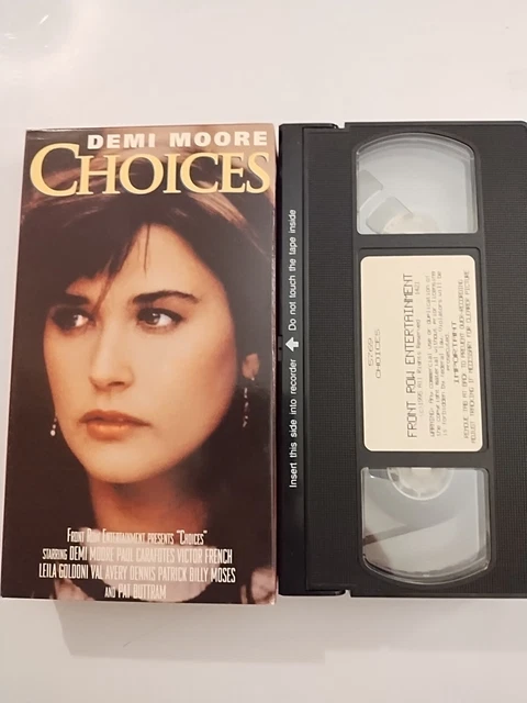 CHOICES - DEMI Moore (VHS Movie 1996) **Buy 2 Get 1 Free** £3.39 ...
