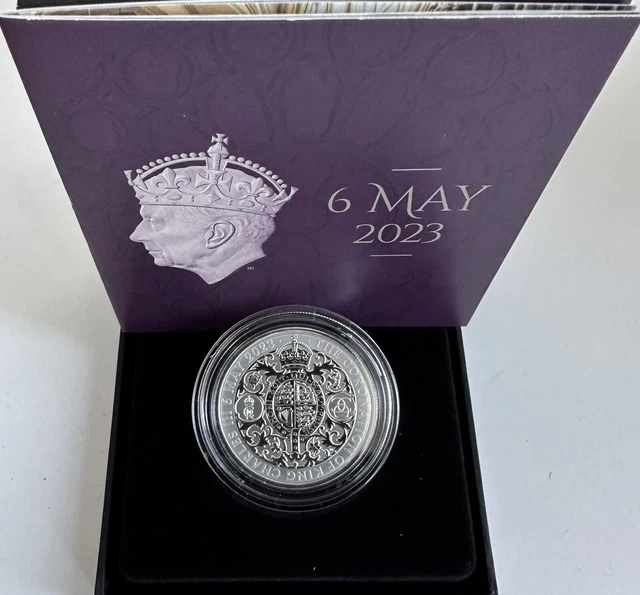 KING CHARLES III Coronation 2oz Silver proof coin Sold Out at the Royal ...