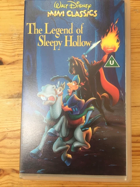 THE LEGEND OF Sleepy Hollow VHS Video of Walt Disney 1949 Mini Classic ...