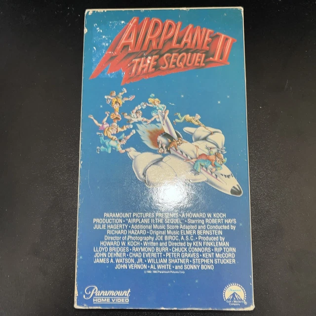 AIRPLANE II (2) The Sequel - Robert Hays- PAL VHS Video Tape £8.20 ...