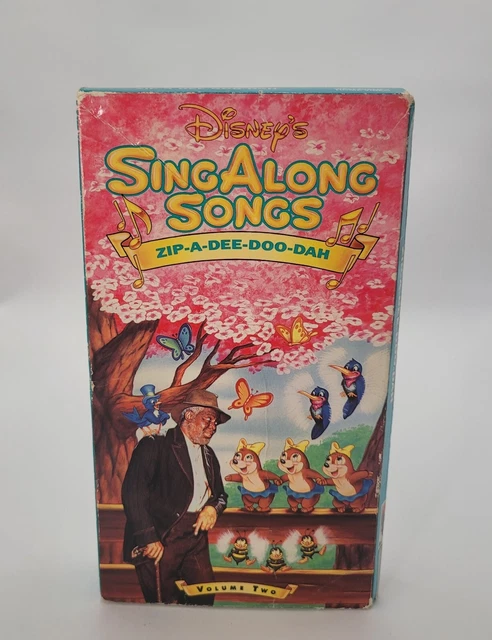 DISNEYS SING ALONG Songs Zip-A-Dee-Doo-Dah $20.46 - PicClick CA