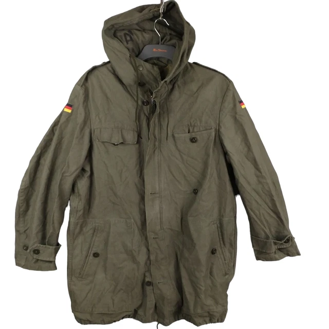 BUNDESWEHR GERMAN ARMY Parka M Olive 1982! VINTAGE Military Jacket Coat ...