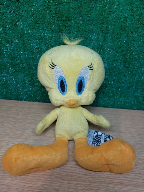 LOONEY TUNES BOOTS Tweety Pie Bird Warner Bros Cartoon Beanie Plush ...