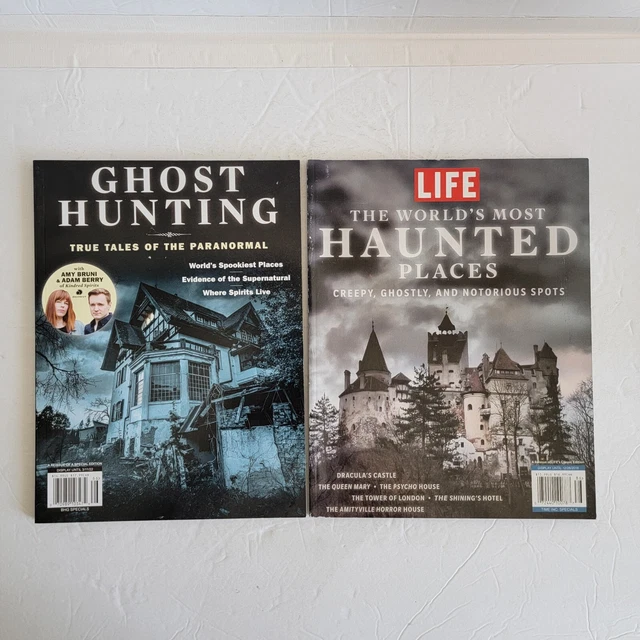 THE WORLDS MOST HAUNTED PLACES 2022 LIFE. CREEPY, GHOSTLY & Ghost Hunting £11.86 - PicClick UK