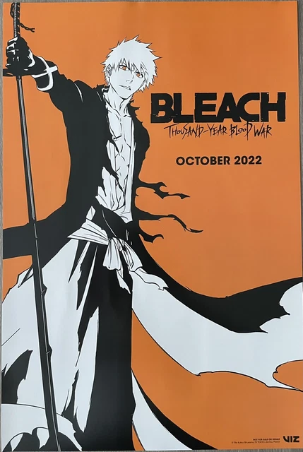 BLEACH THOUSAND YEAR Blood War SHONEN JUMP Poster - Anime Expo AX 2022 ...