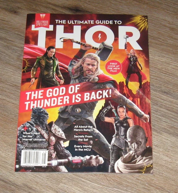ULTIMATE GUIDE THOR magazine Chris Hemsworth TESSA Thompson Elizabeth ...