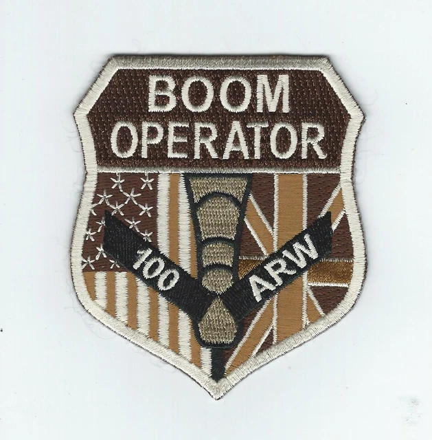 100TH AIR REFUELING WING/351st ARS "BOOM OPERATOR" desert patch £7.92 ...