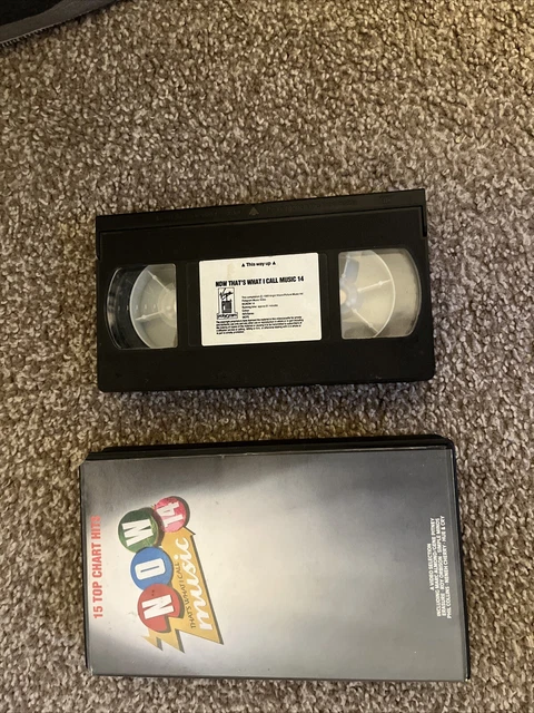 NOW THAT'S WHAT I Call Music 14 VHS Video Tape (1989) £6.00 - PicClick UK