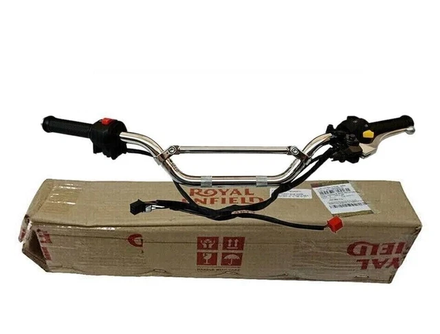 ROYAL ENFIELD COMPLETE Handle Bar Assembly For Interceptor 650 $174.20 ...