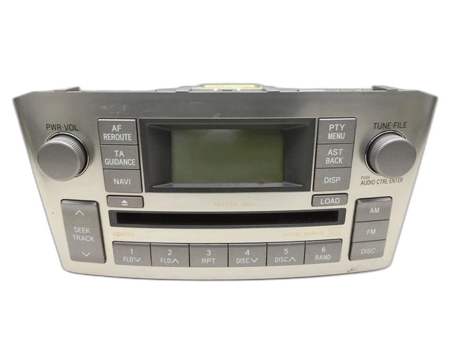 RADIO ONBOARD POWER Control Unit CD Player For Toyota Avensis T25 06-08 ...