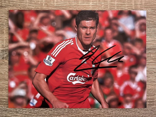 XABI ALONSO LIVERPOOL Signed Photo Football £10.00 - PicClick UK