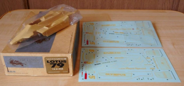 1/24 LOTUS 79 with Spare Decals [Wave] * Opened, some etched parts ...