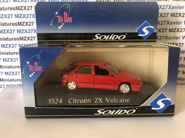 VOITURE SOLIDO ANCIEN Citroen Zx Volcane Ref: 1524 1/43 EUR 8,00 ...