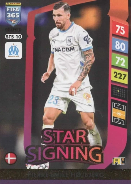 PANINI FIFA 365 2025 Star Signing STS 10 Pierre-Emil Hojberg EUR 1,00 ...